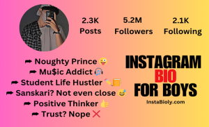The Ultimate Guide to Instagram Bio for Boys Attitude