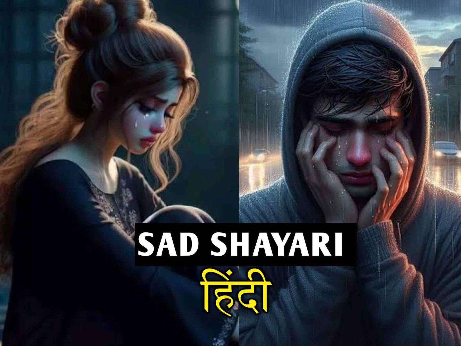 120+ Best Sad Shayari In Hindi (2025) दुख भरी शायरी - Shayari ERA
